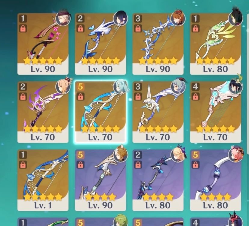 How my pulls for Wriothesley’s weapon went 😭 why….? Genshin Impact ...