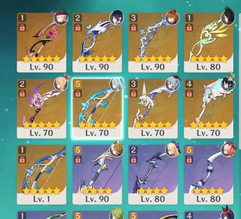 How my pulls for Wriothesley’s weapon went 😭 why….? Genshin Impact ...