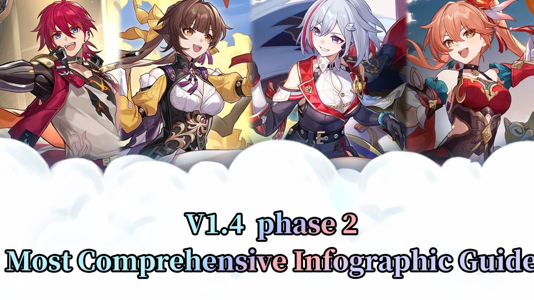 【V1.4】Comprehensive Guide for the Second Banner of V1.4丨 Topaz & Numby, Guinaifen, Luka, Sushang ...