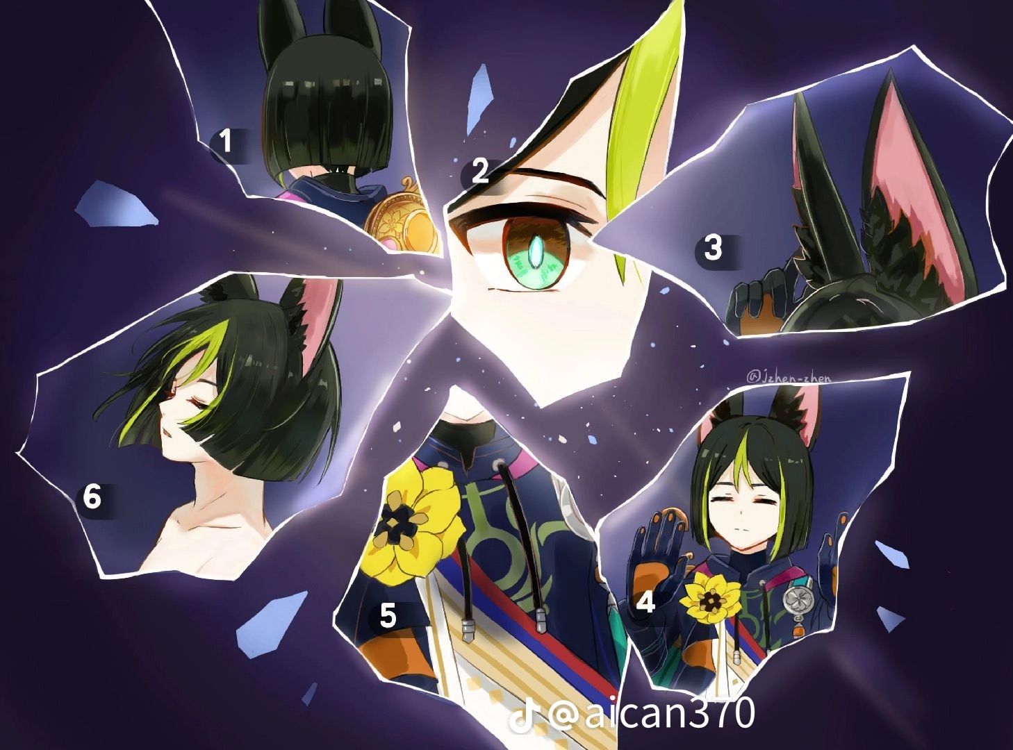 Genshin carhacters is hsr made by aican370 Honkai: Star Rail | HoYoLAB