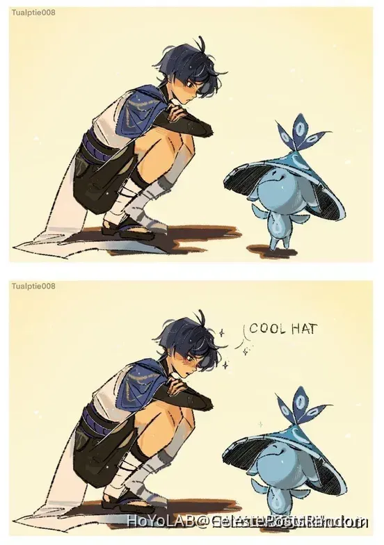 Wanderer meme Genshin Impact | HoYoLAB