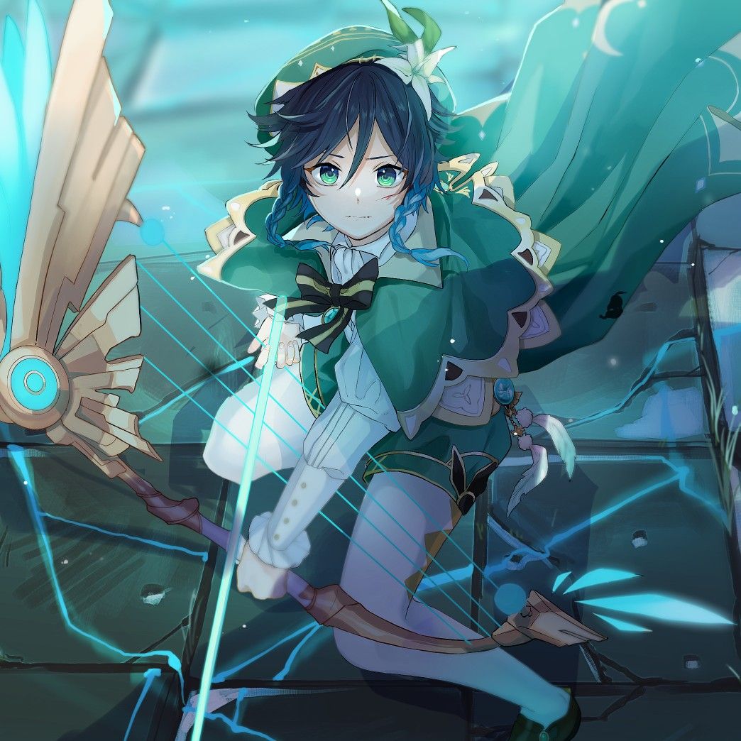 venti and barbatos Genshin Impact | HoYoLAB