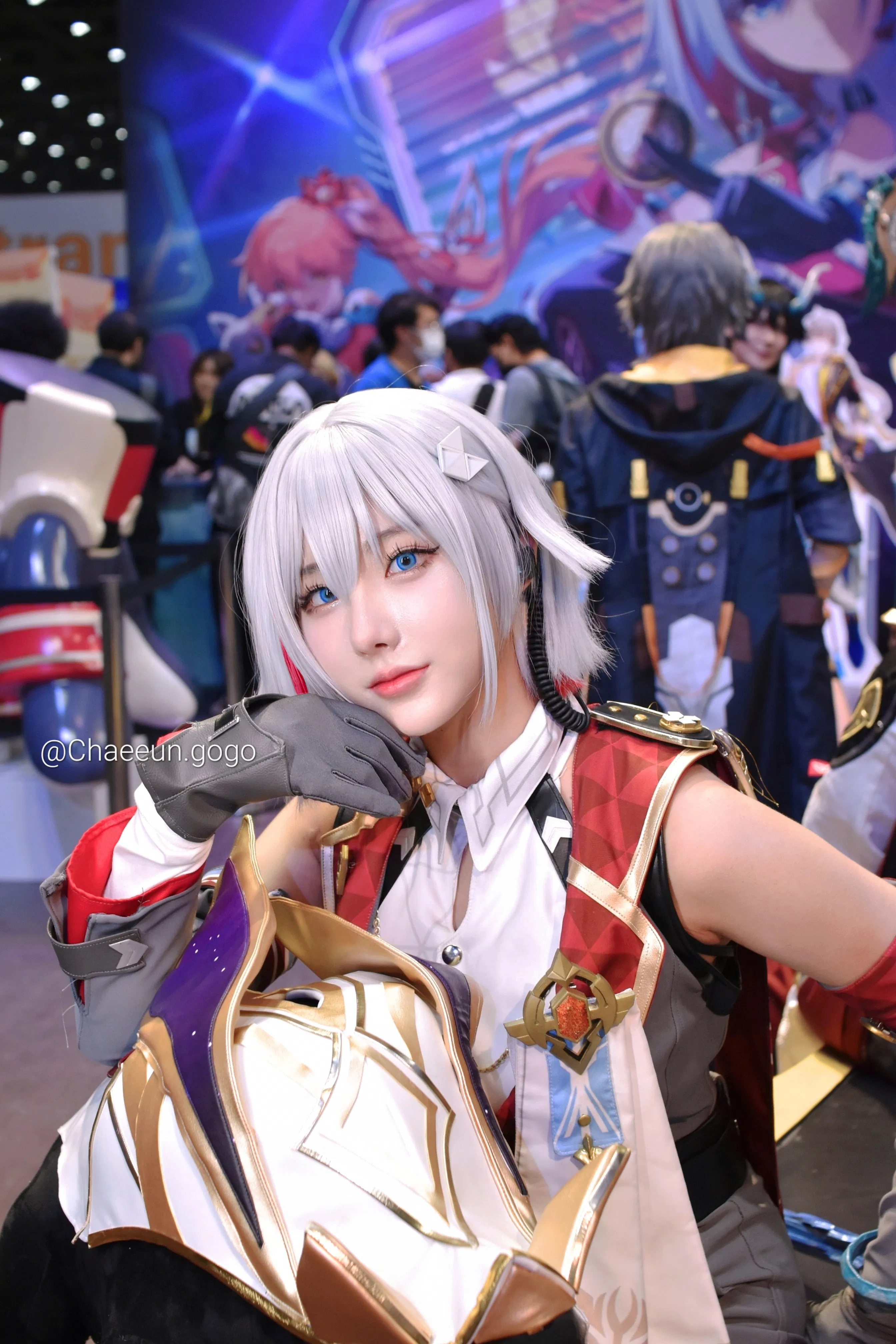 Topaz & Numby cosplay at TGS2023 (Hoyoverse booth) Honkai: Star Rail ...