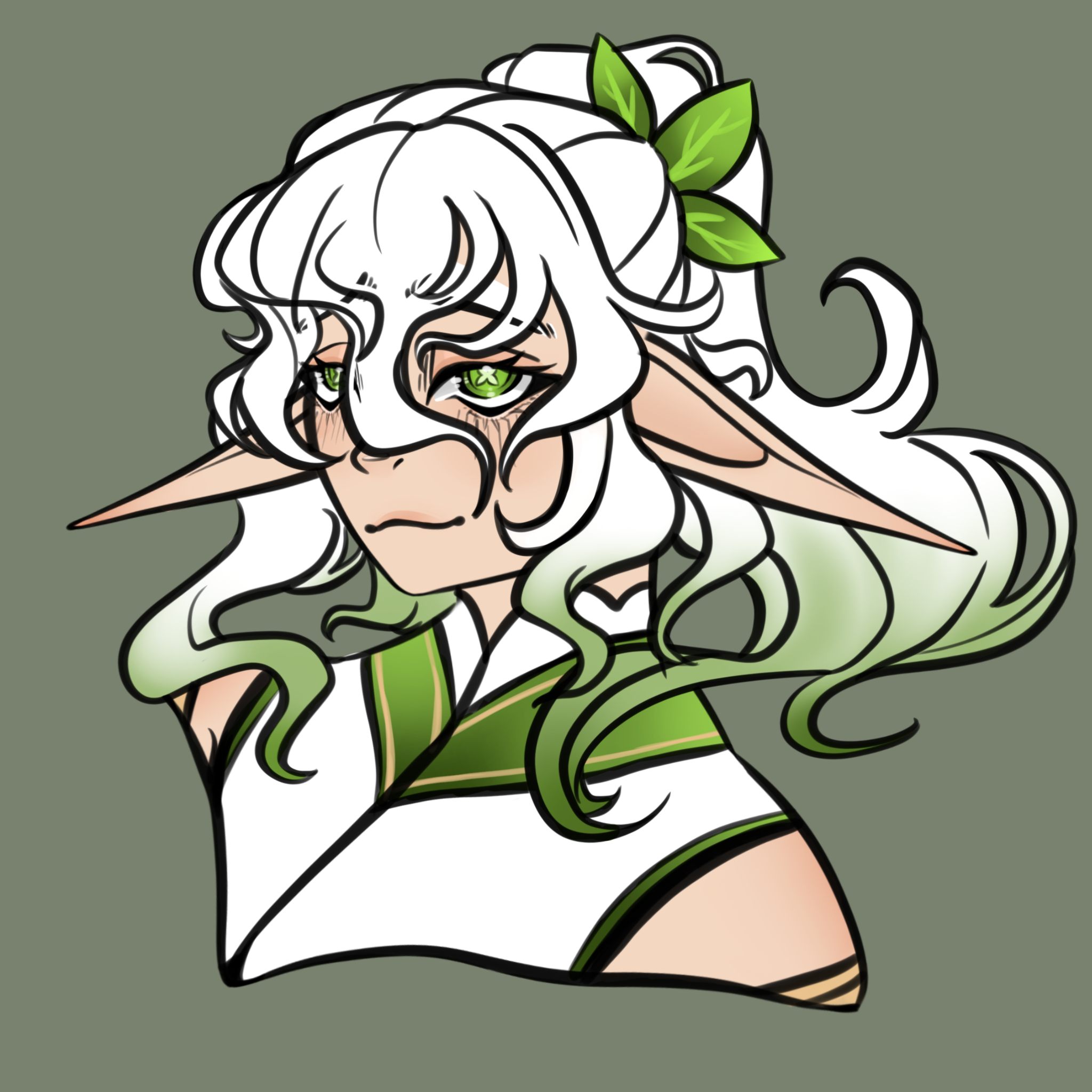 Doodling Characters From Memory Part 18: Nahida! Feel free to comment ...