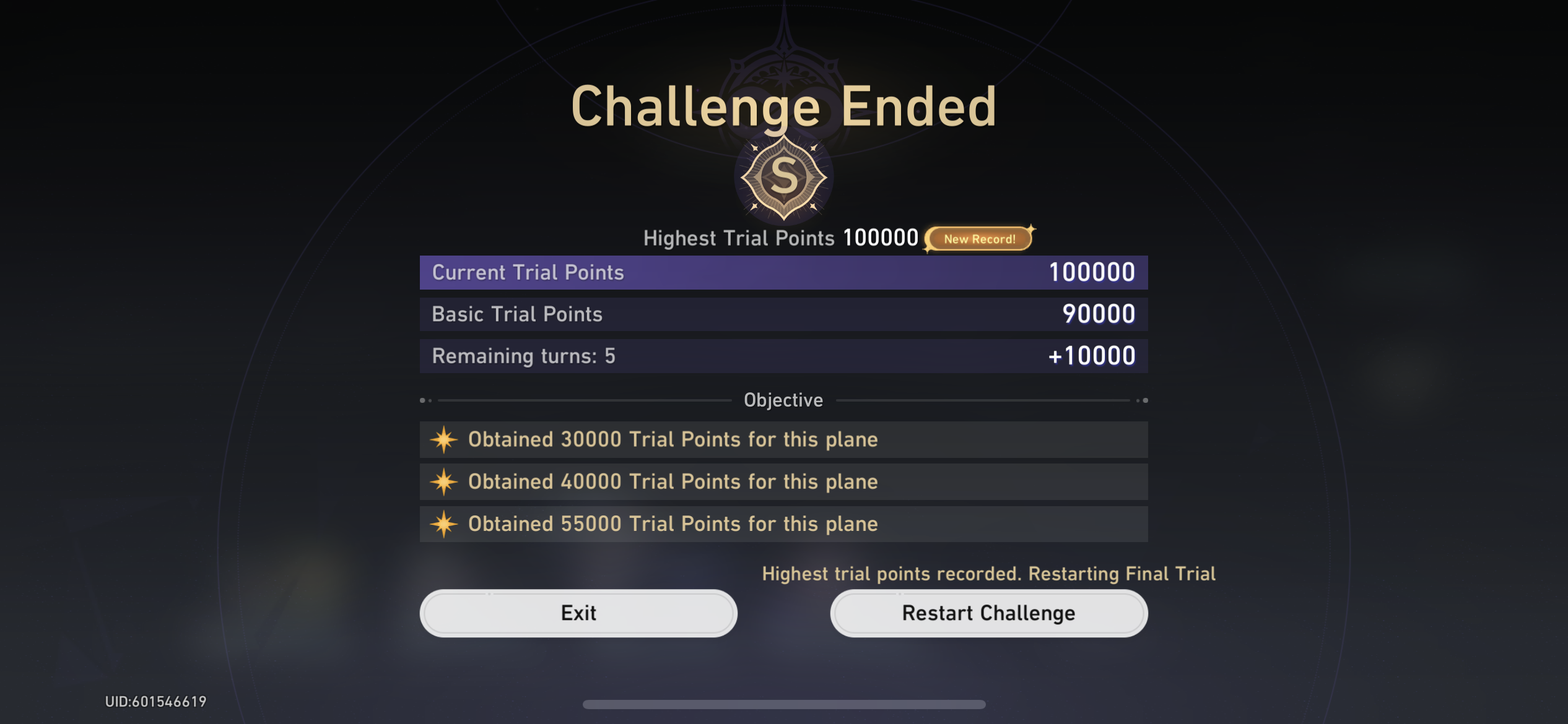 105K points is probably possible Honkai: Star Rail | HoYoLAB