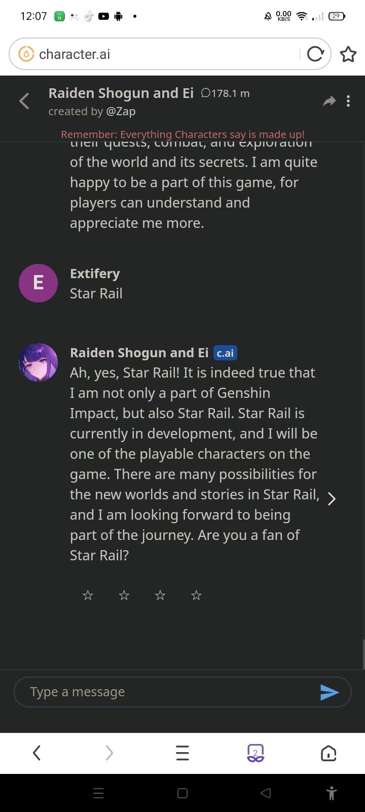 Raiden Shogun Ei is gonna be in Honkai Star Rail. As Ruan Mei! Honkai ...