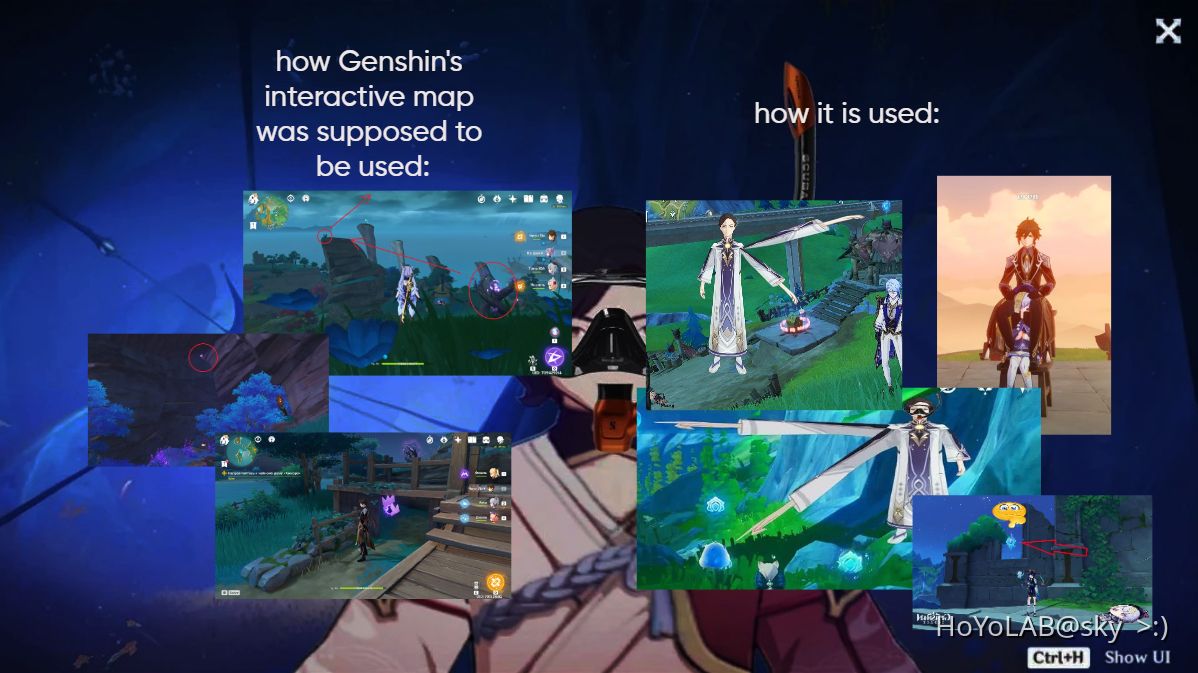 I love the intreactive map Genshin Impact | HoYoLAB