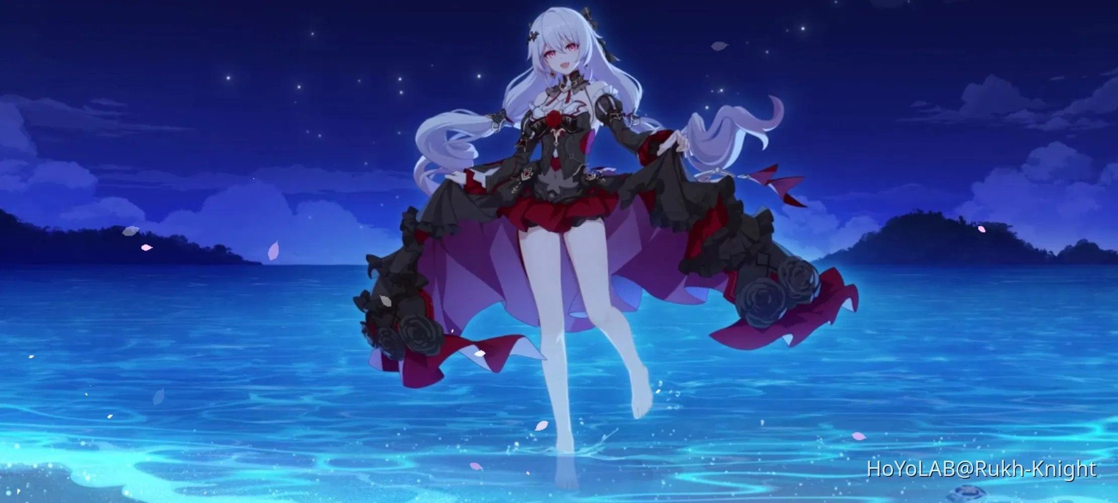 Luna at beach Honkai Impact 3rd | HoYoLAB