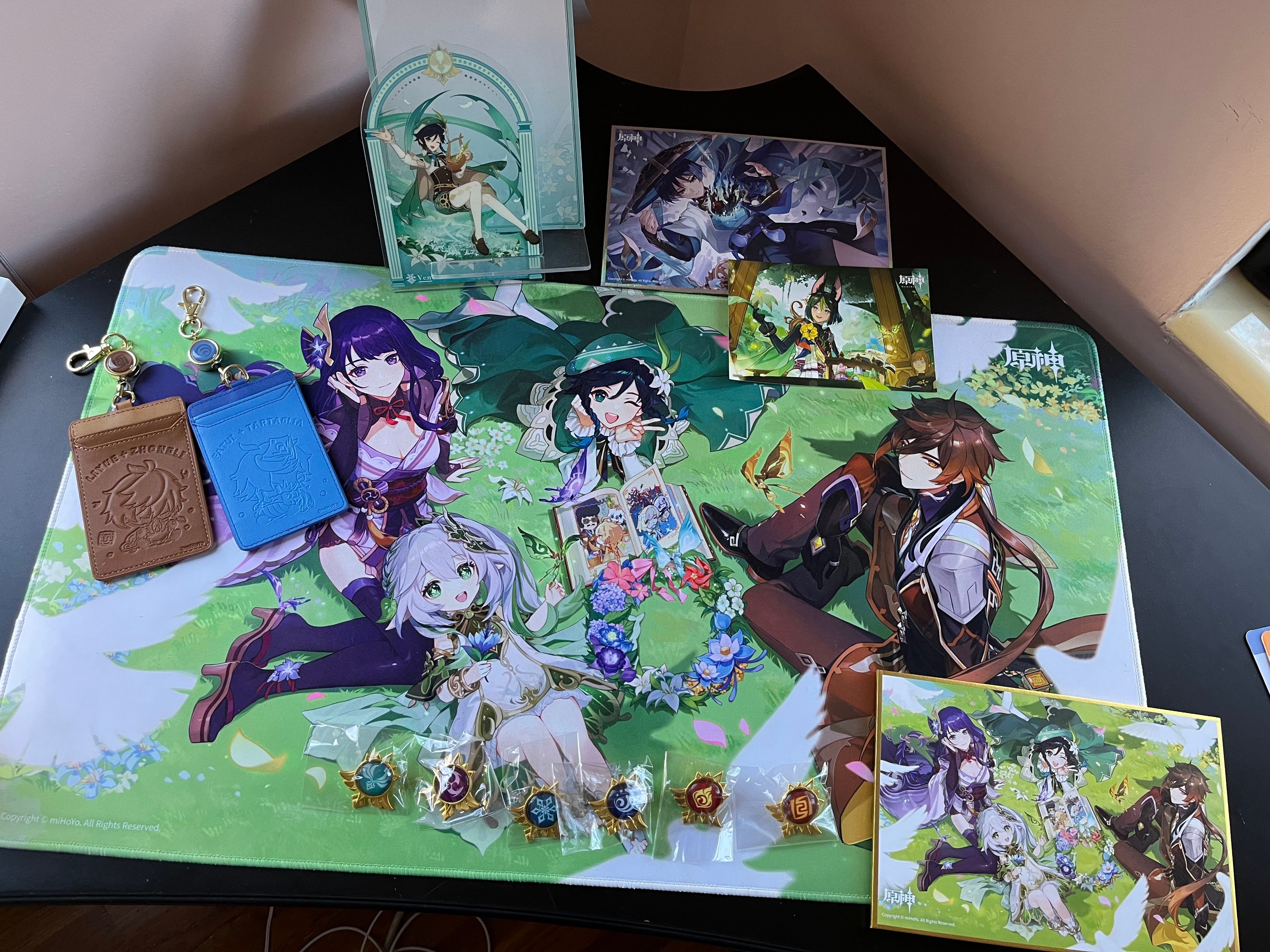 Got some genshin merch:) Genshin Impact | HoYoLAB