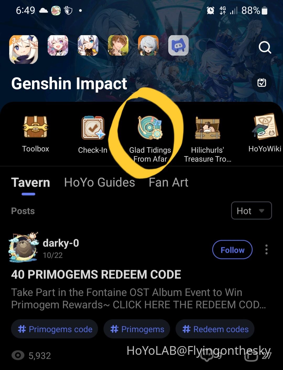 Redeem Code:primogens×40 Genshin Impact | HoYoLAB