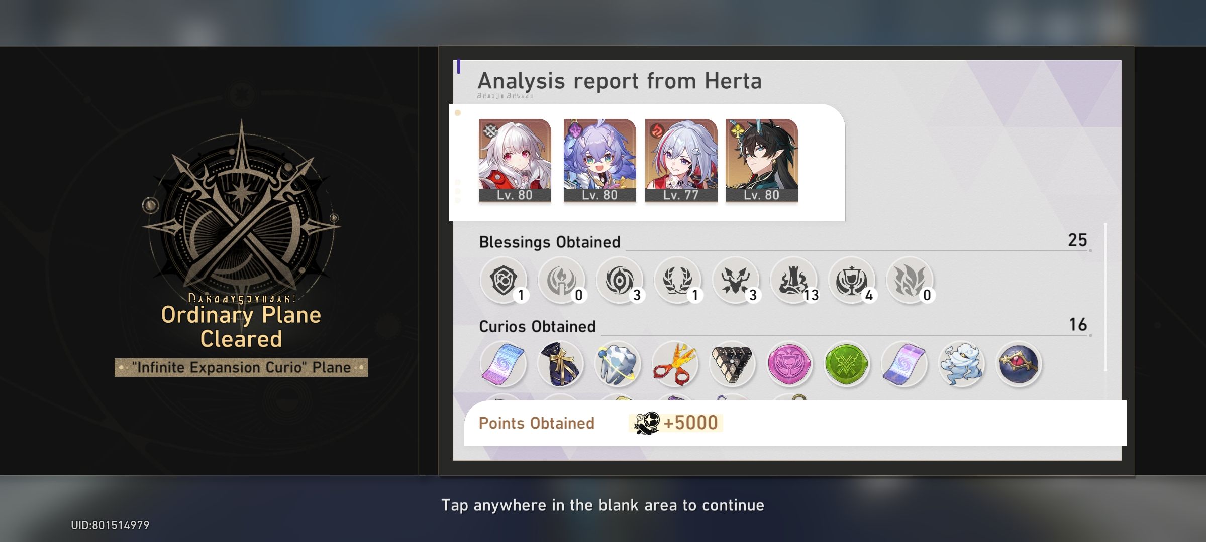 Infinite Expansion Curio Plane???? Done!!! Destruction and Elation ...