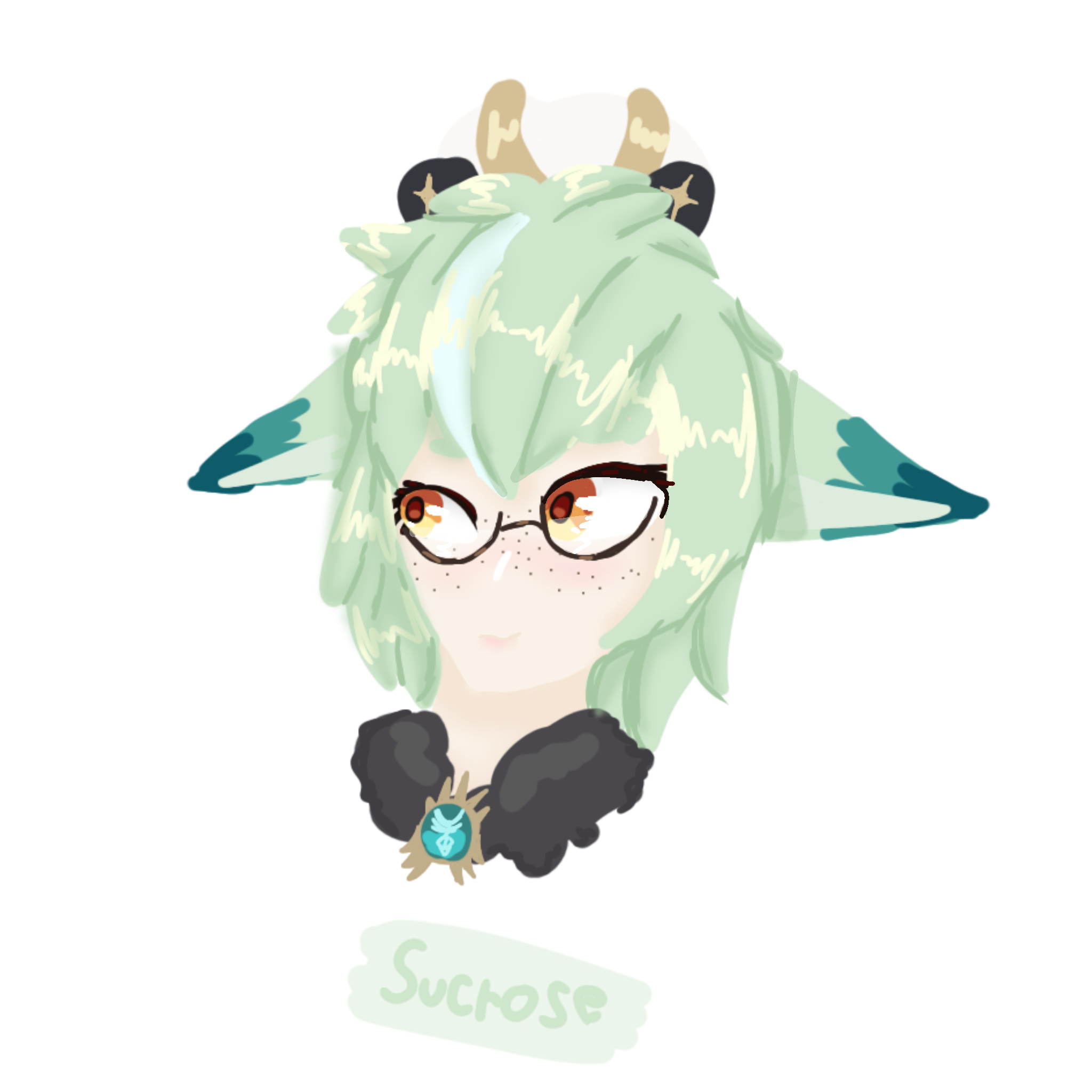 old sucrose drawing I did Genshin Impact | HoYoLAB