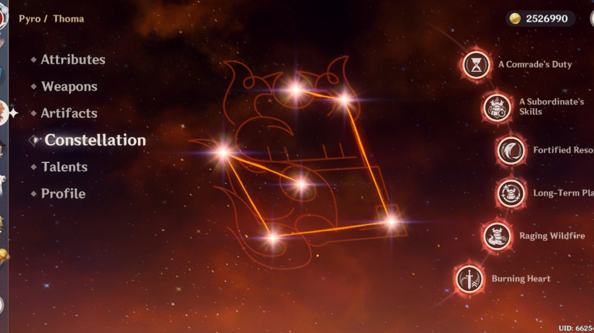 C6 Thoma Genshin Impact | HoYoLAB