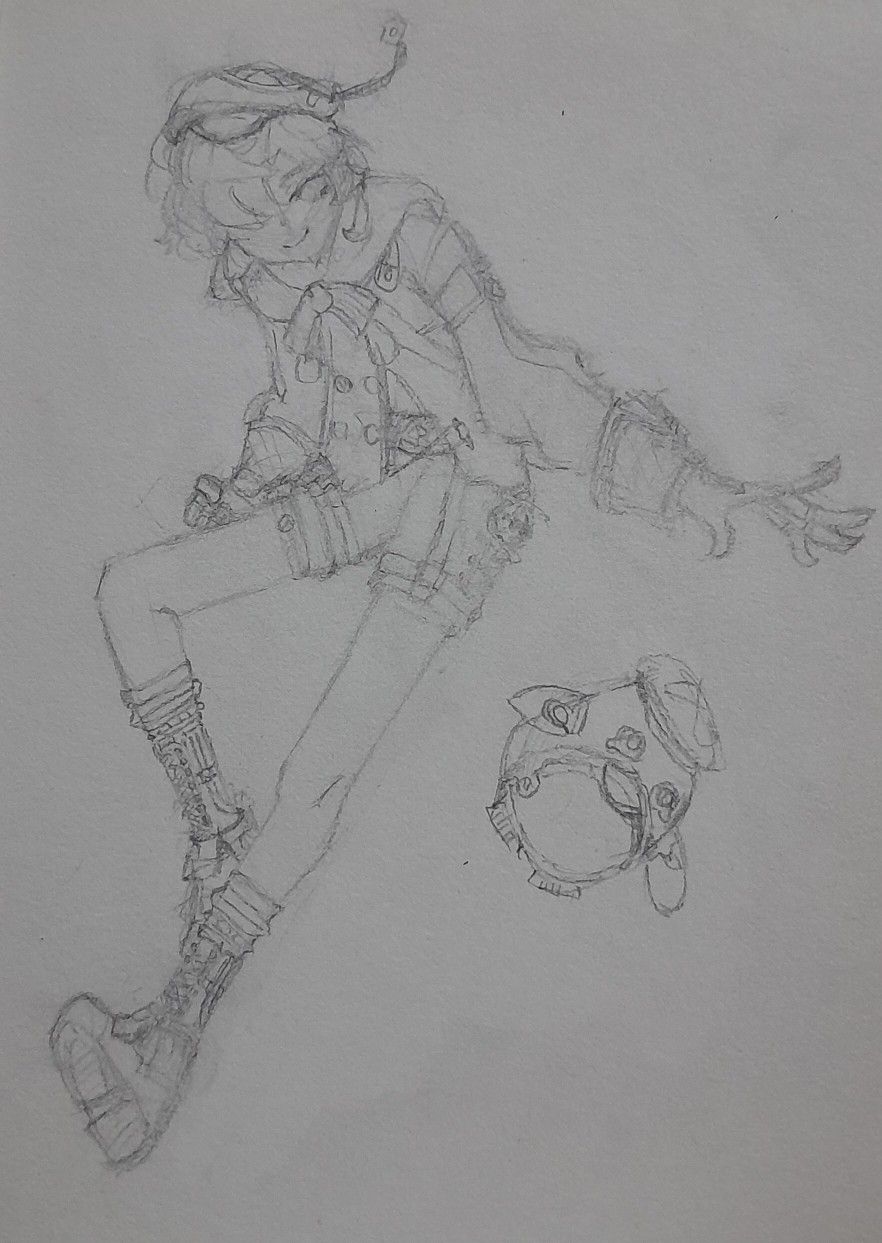 Freminet and Pers! should i color it? Genshin Impact | HoYoLAB