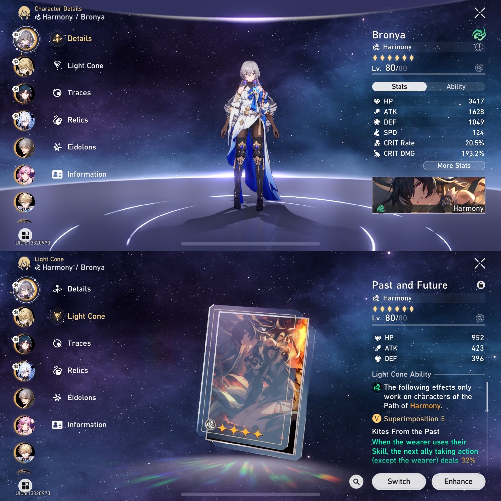 So close to 200% Crit Dmg Honkai: Star Rail | HoYoLAB