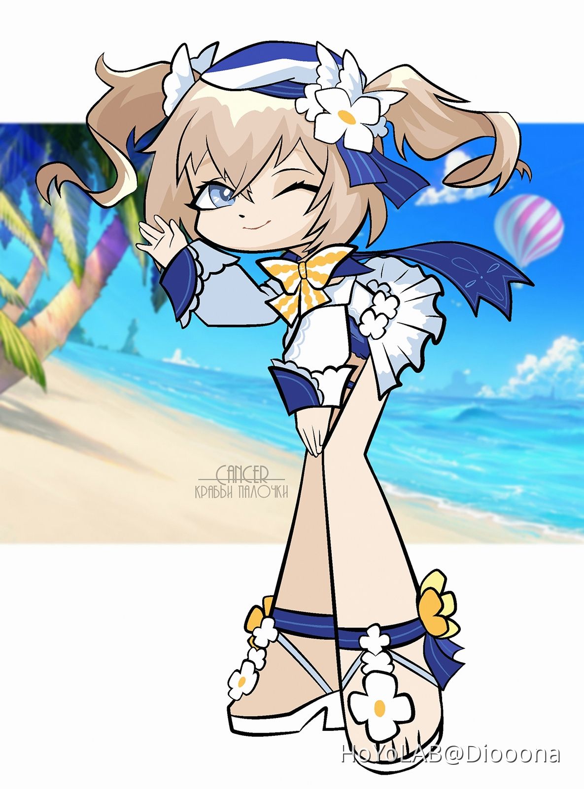 чиби Барбара ꉂ(ˊᗜˋ*)♡ Genshin Impact | HoYoLAB