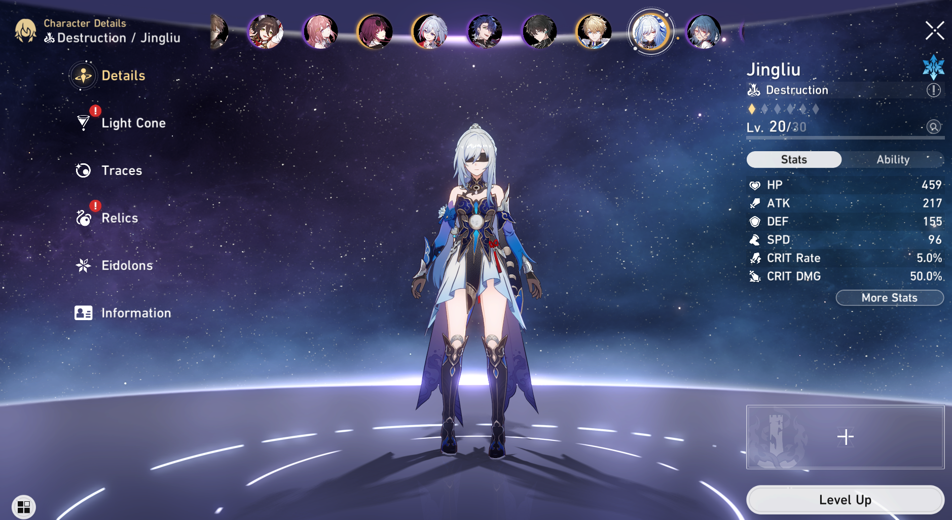 Finally Pulled Jing Liu and Now to Never Gear Her LOL Honkai: Star Rail ...