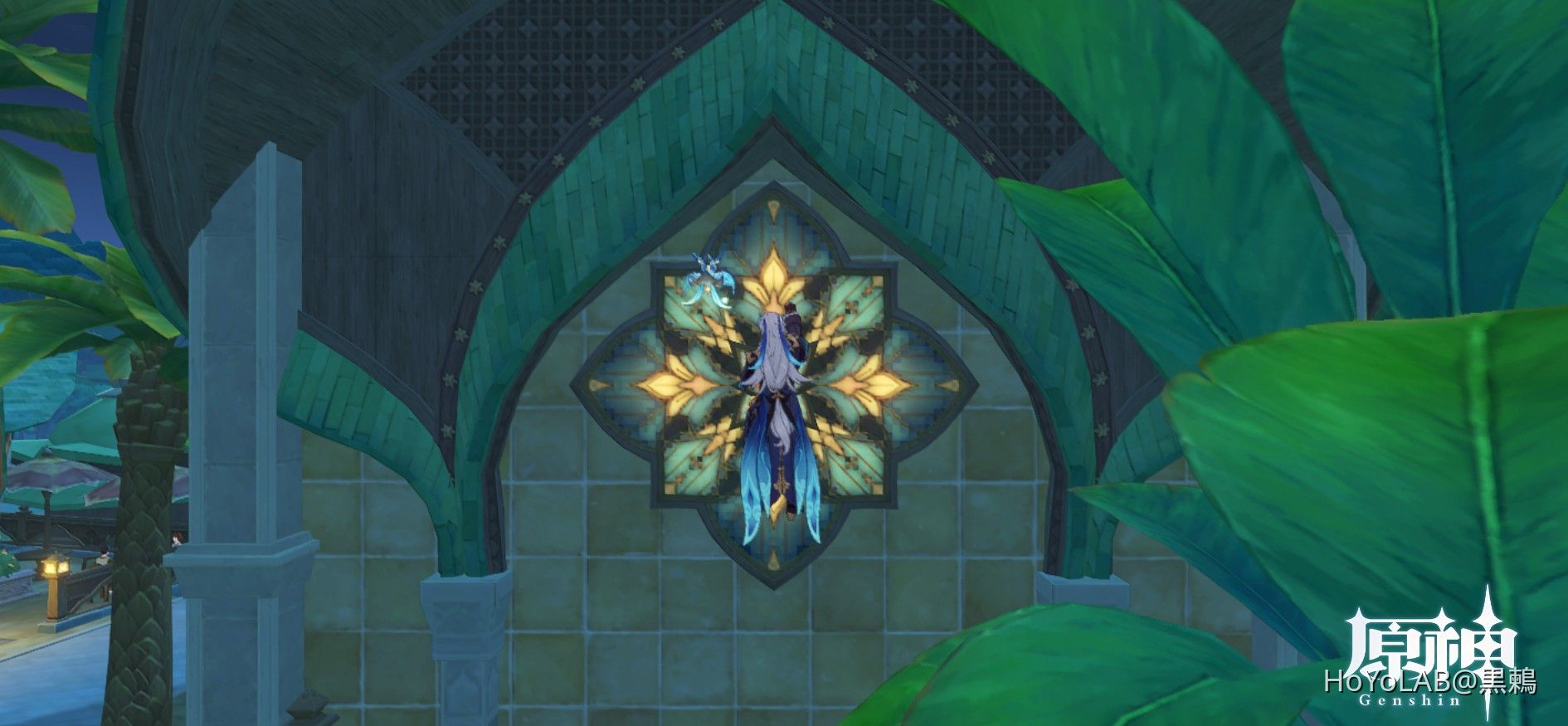綺麗な装飾の窓だなぁって登ってみたら Genshin Impact | HoYoLAB