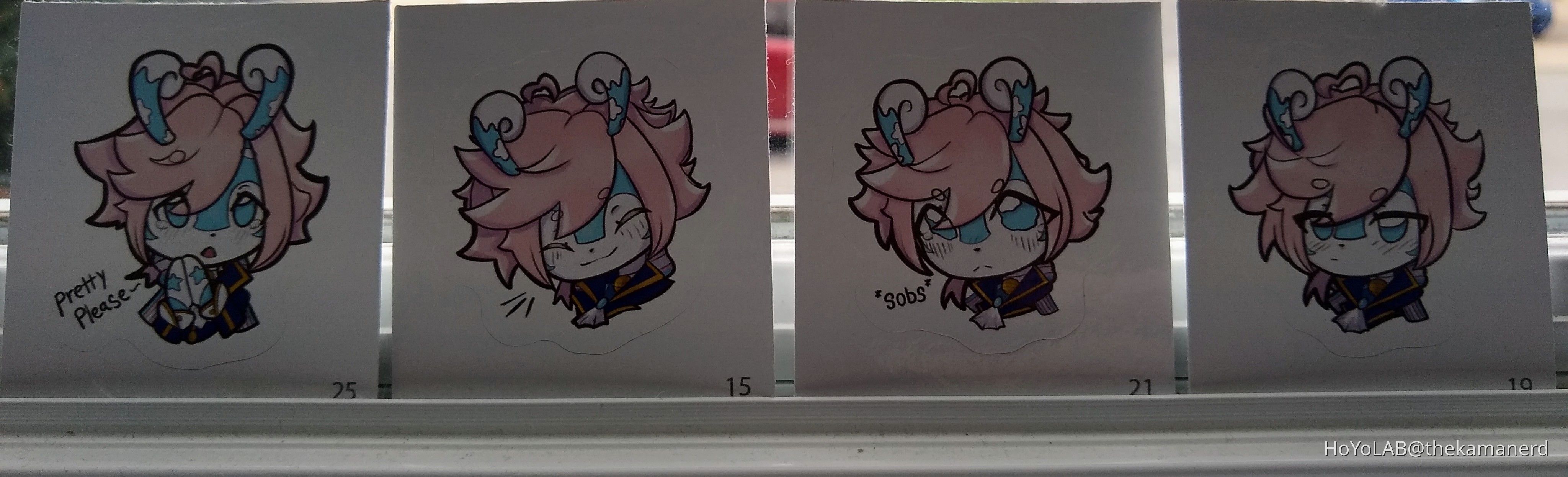 THE STICKERS ARE HERE Genshin Impact | HoYoLAB