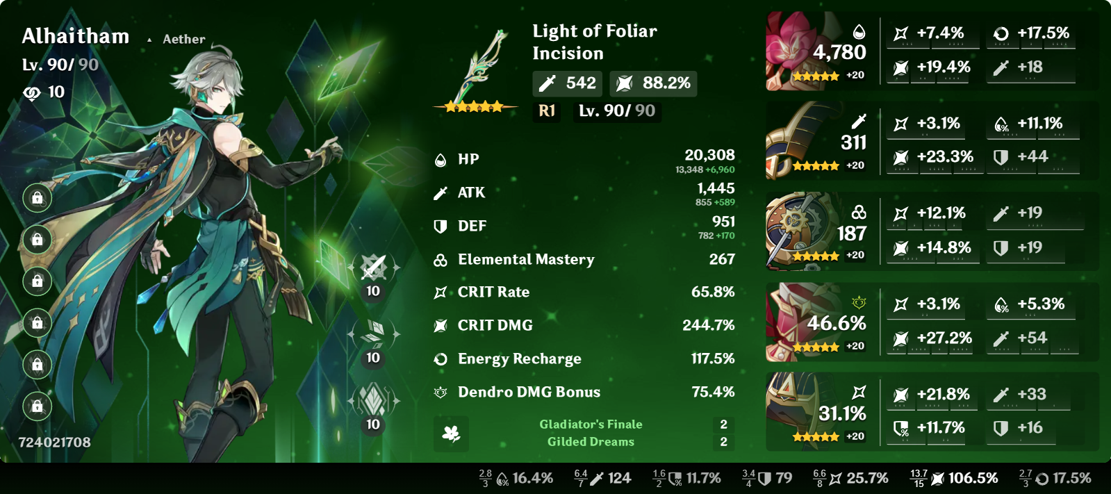 CHARACTER BUILD PART 8 ( AL HAITHAM ) Genshin Impact | HoYoLAB