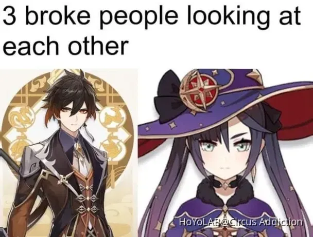 random collection of memes Genshin Impact | HoYoLAB
