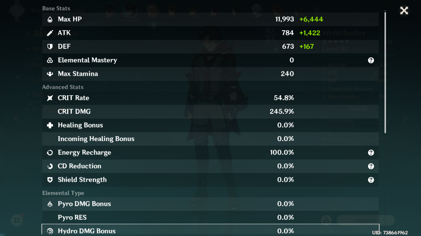 My wrio crit Genshin Impact | HoYoLAB