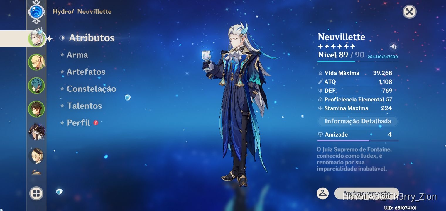 O que acham dessa build do Neuvillette? Genshin Impact | HoYoLAB