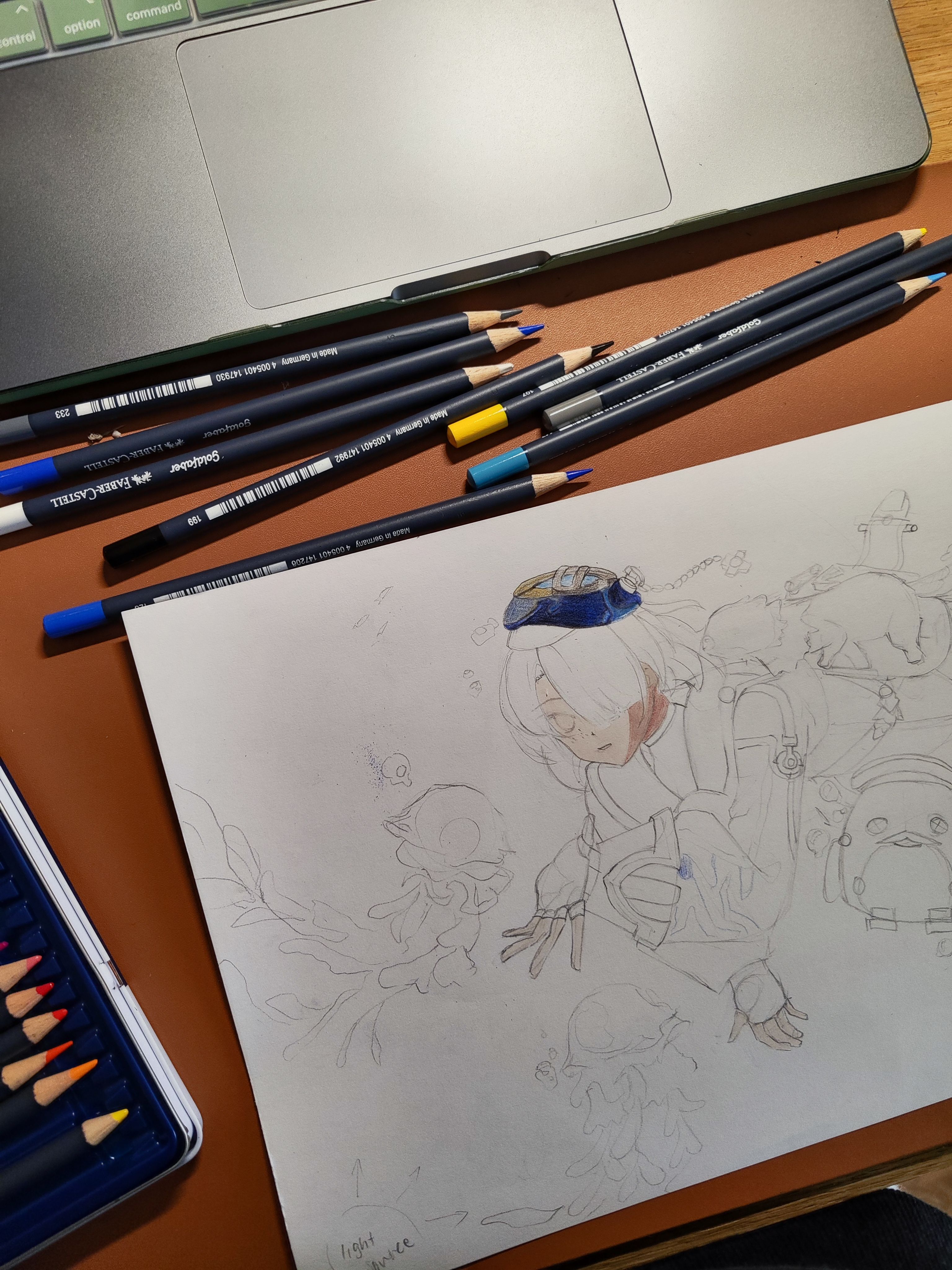 update on freminet fanartttt :333 he's so cuteee Genshin Impact | HoYoLAB