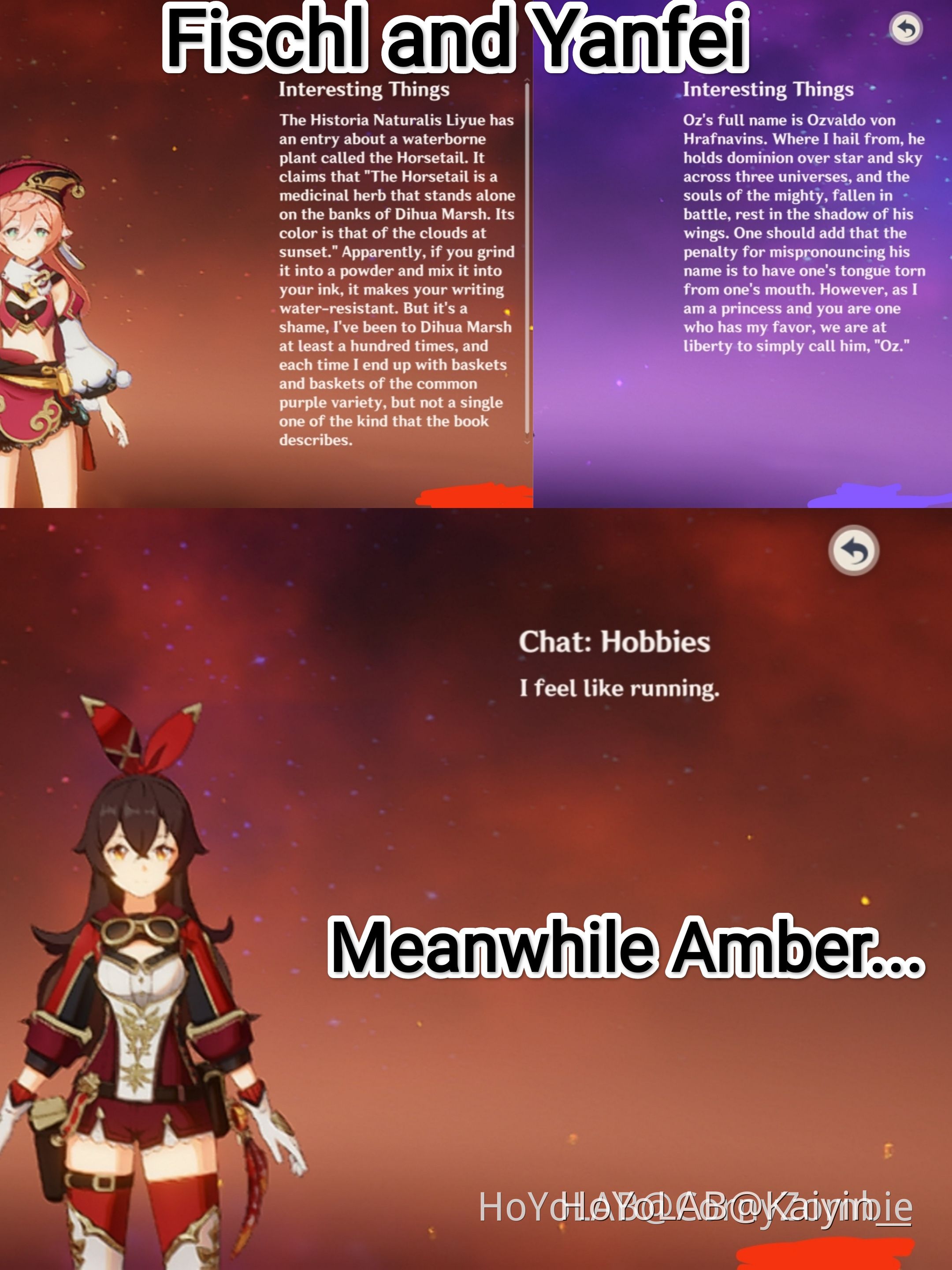 Amber memes that i forgor Genshin Impact | HoYoLAB