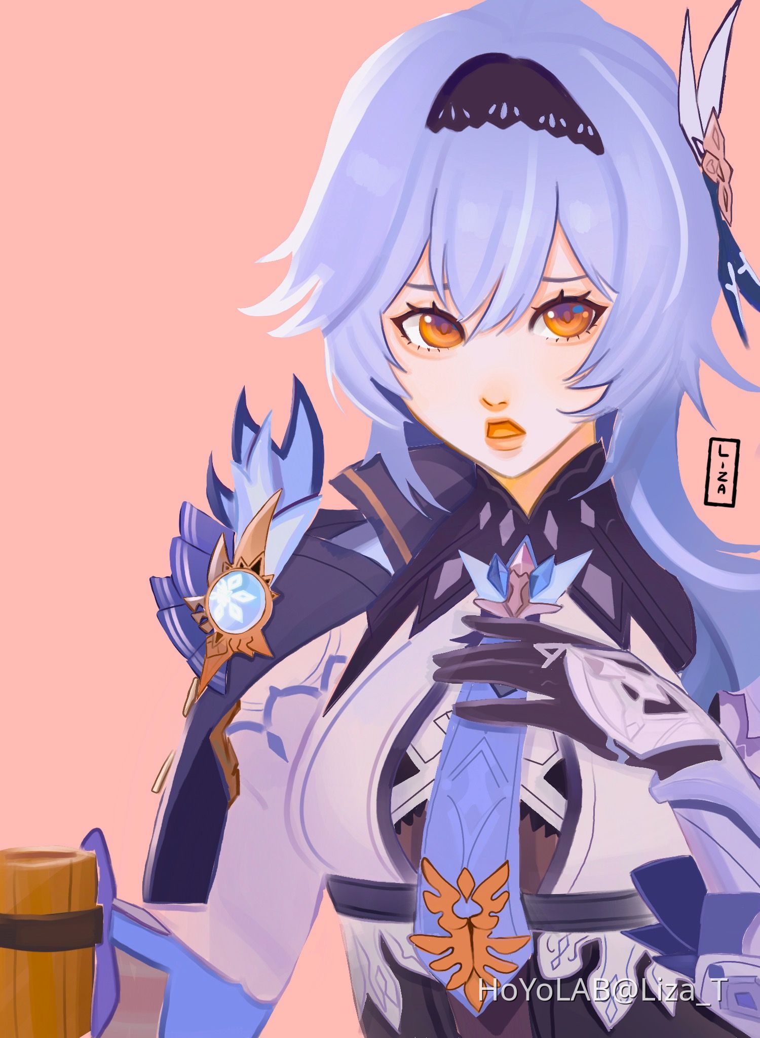 Eula fanart Genshin Impact | HoYoLAB