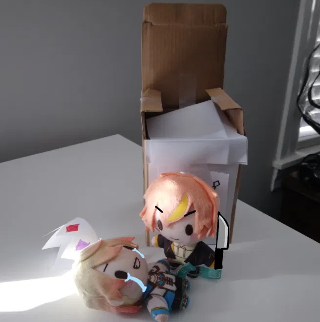 hkjdhfjksdhfajkhfkhsdgfdskfkddsjkfhsakjhf akito and tsukasa plush very ...