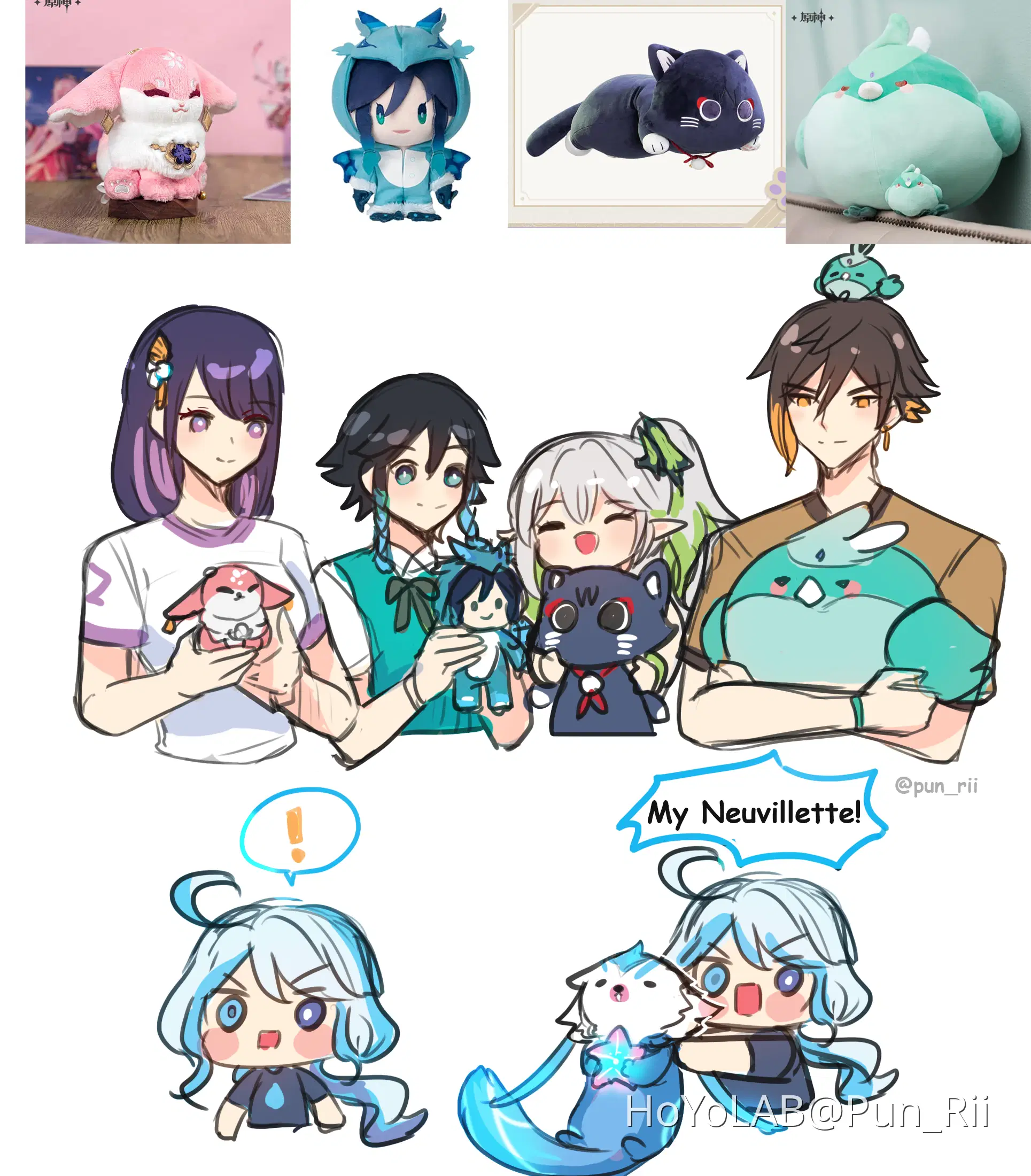 Archons's Buddies ! Genshin Impact | HoYoLAB