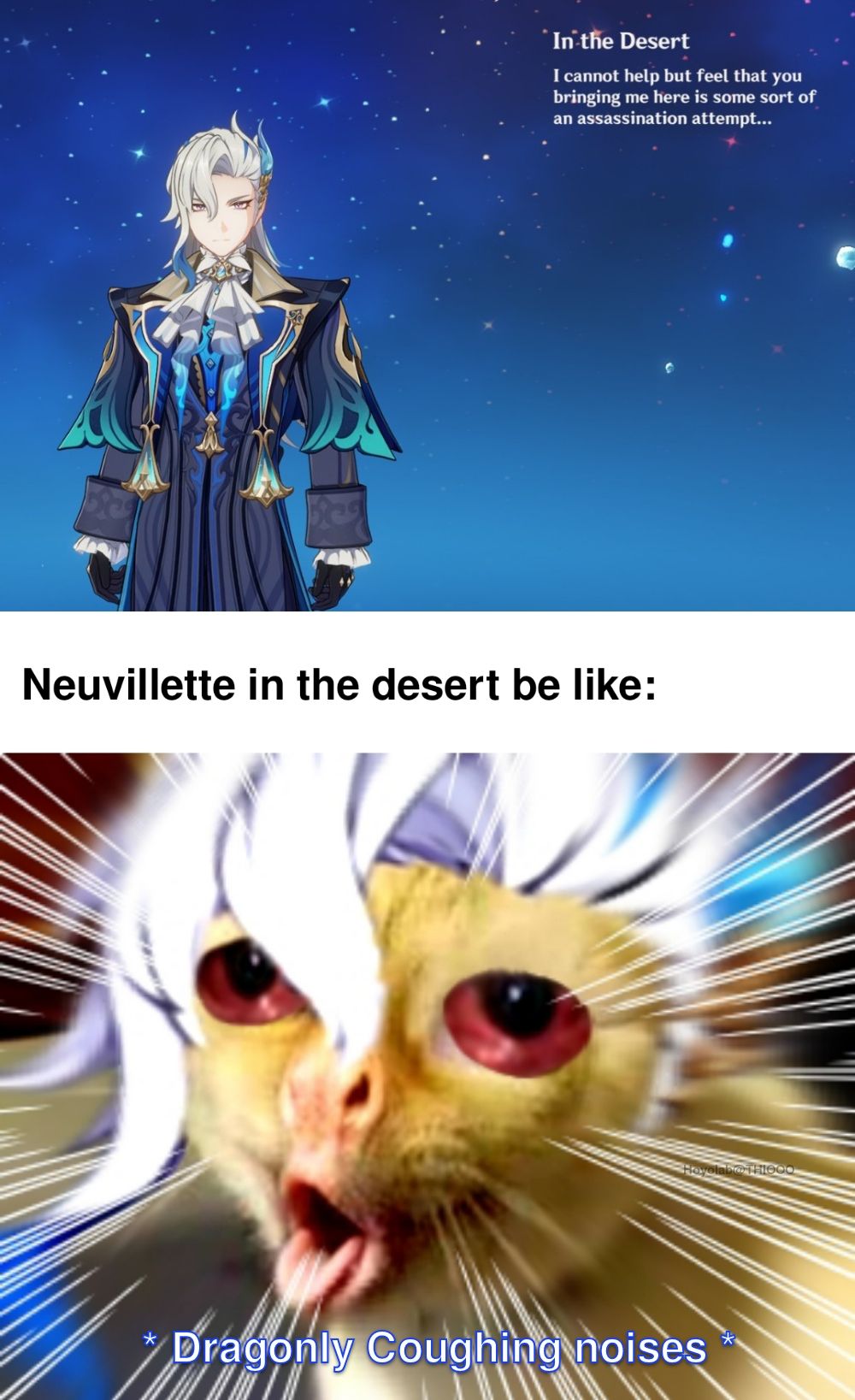 Truly a fish ... rather a Dragon out of water ( Cursed image warning ⚠️ ...