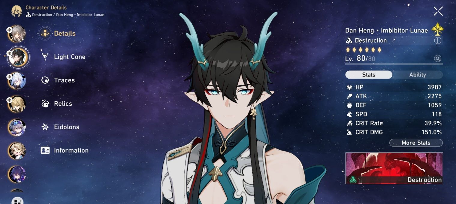 I'm bored sooo- Thoughts on my DHIL build? Honkai: Star Rail | HoYoLAB