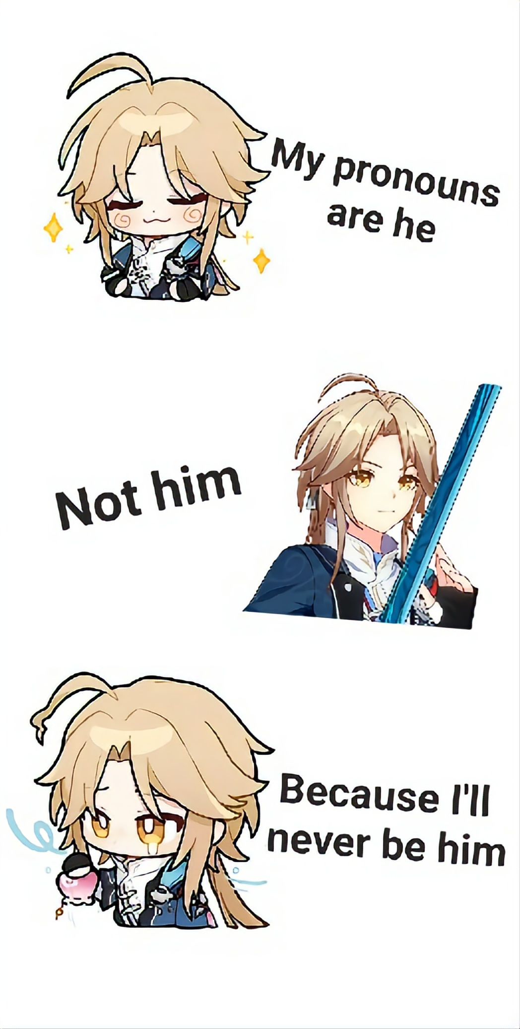 Yanqing meme I made Honkai: Star Rail | HoYoLAB