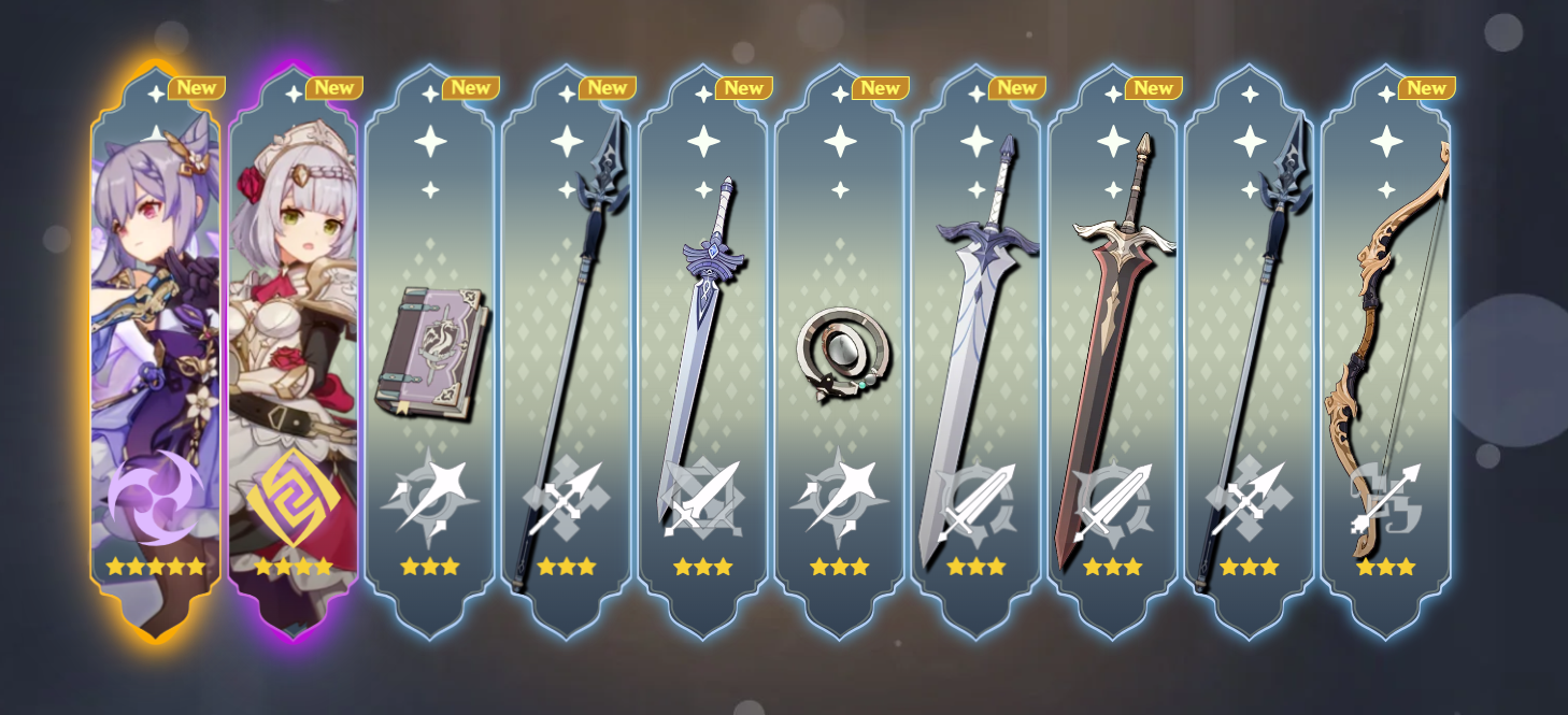 first 10 pull on beginner banner... Genshin Impact | HoYoLAB