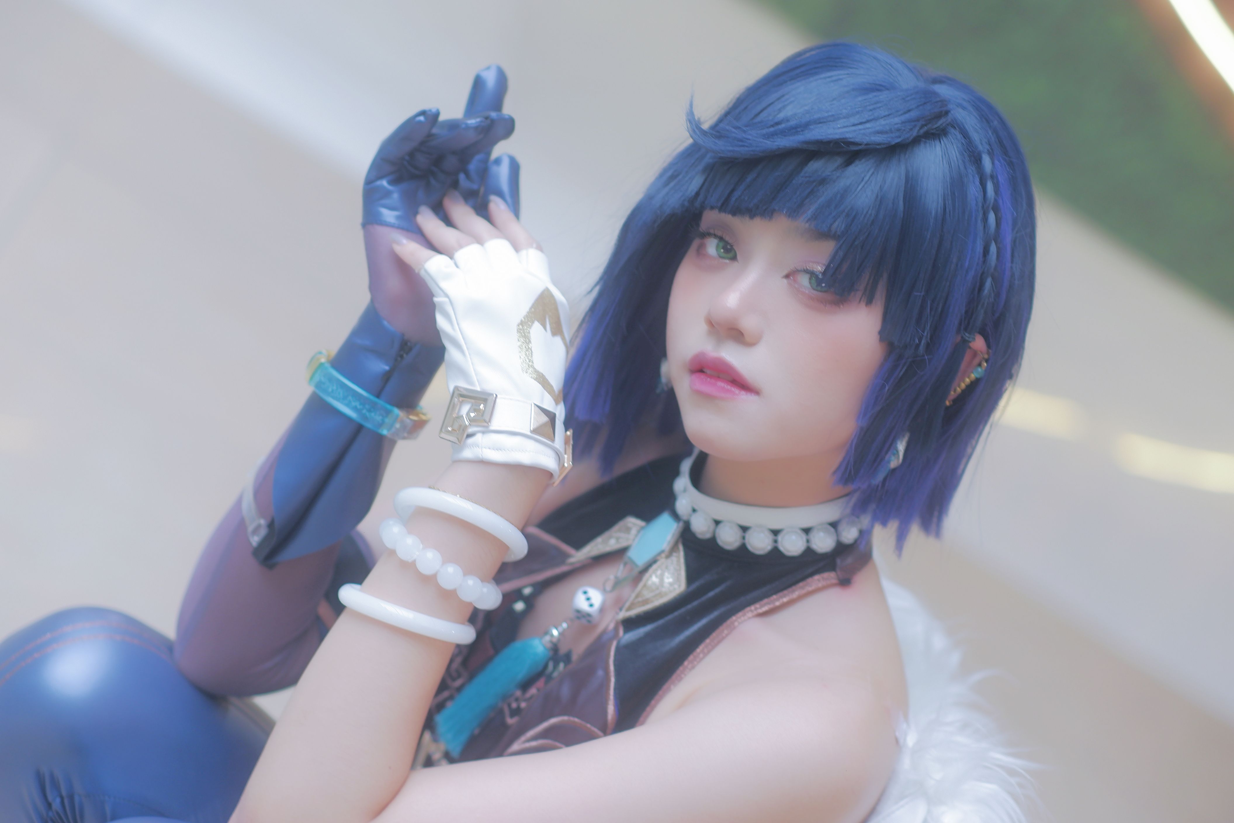 yelan cosplay for the feed ! 🎲 Genshin Impact | HoYoLAB