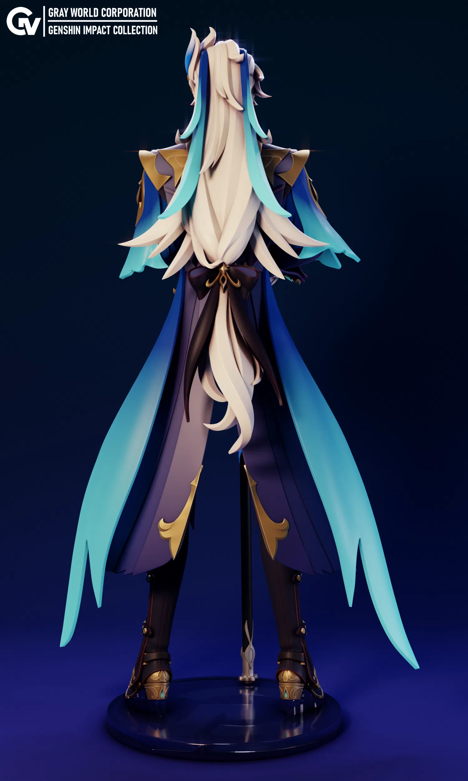 Neuvillette | Model for printing Genshin Impact | HoYoLAB