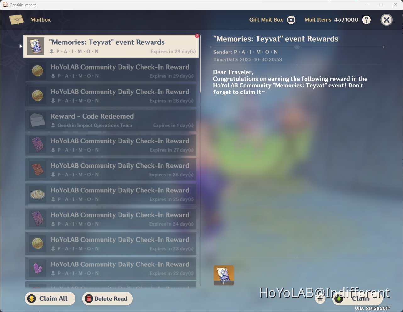 Thank you PAIMON! Genshin Impact | HoYoLAB