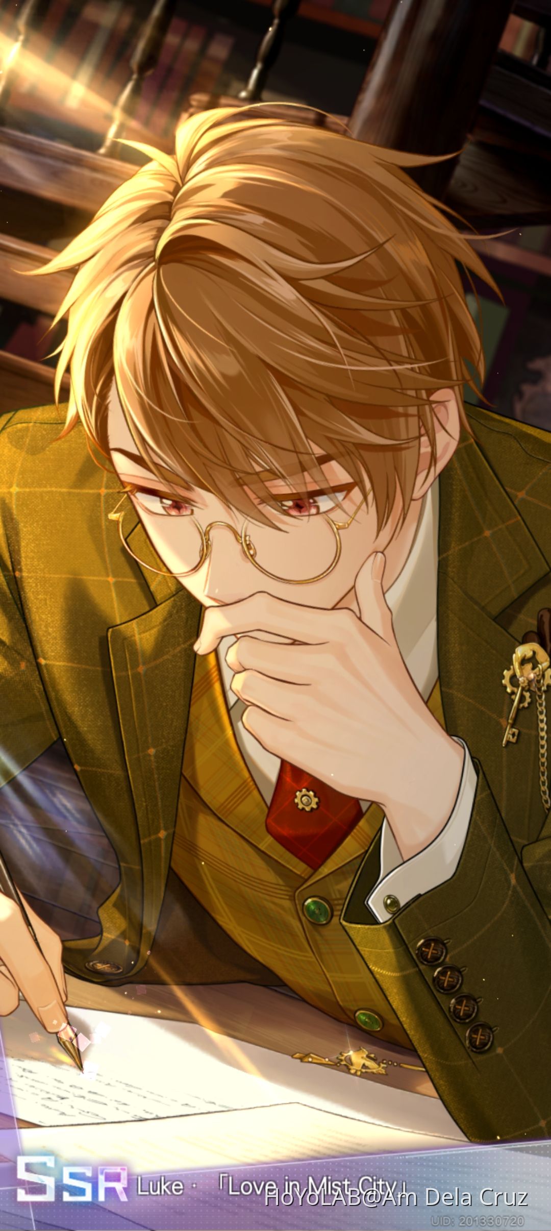 Luke finally home Tears of Themis | HoYoLAB