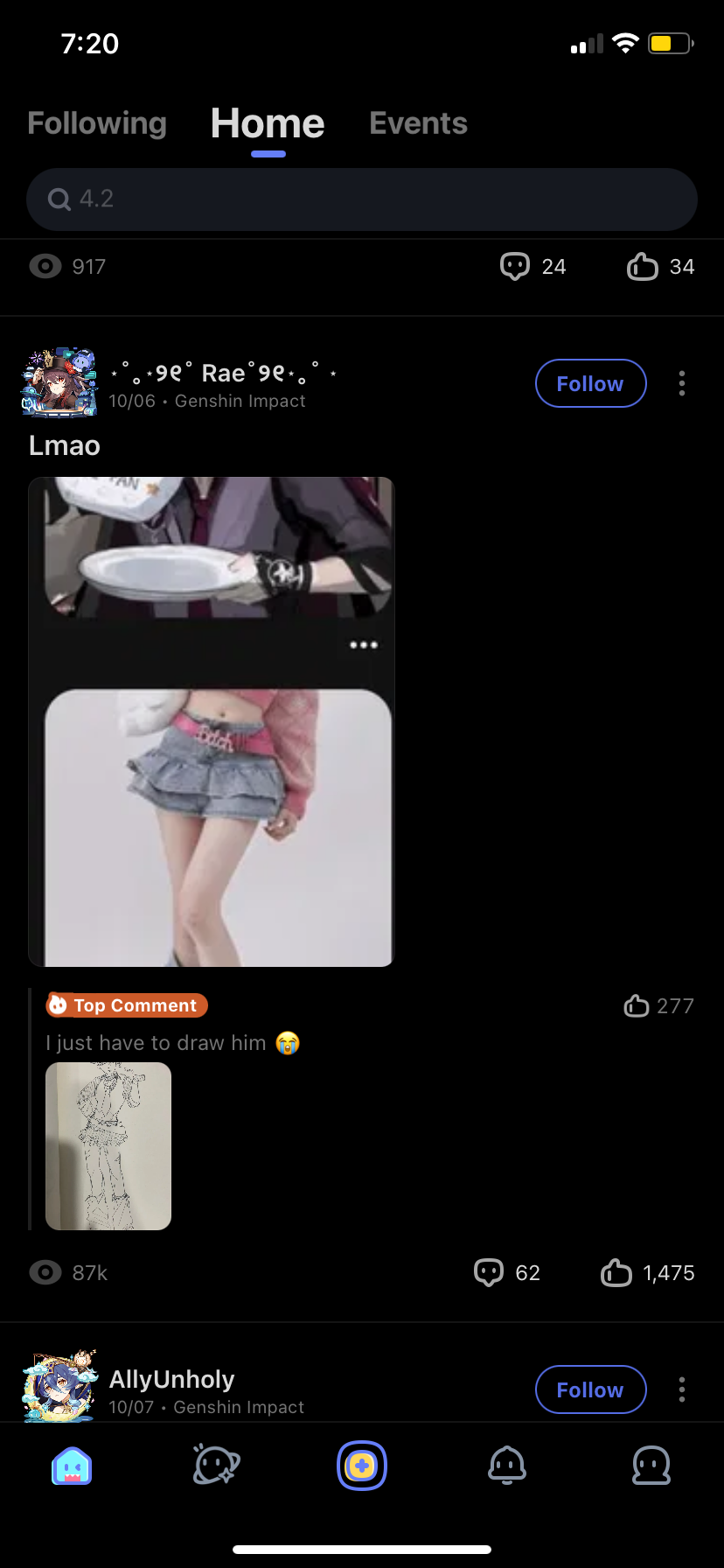 why hoyo i literally just saw it | HoYoLAB