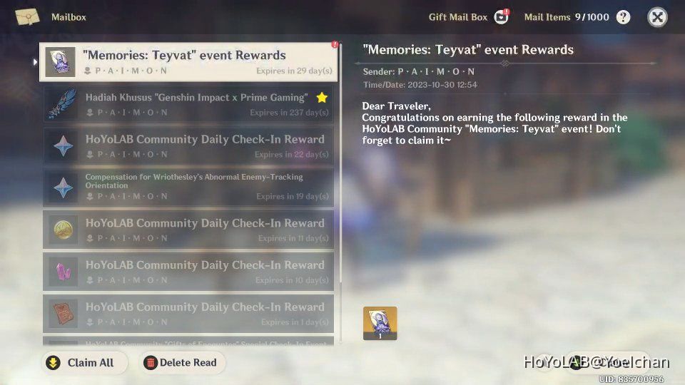 I won the welkin event for the first time Genshin Impact | HoYoLAB