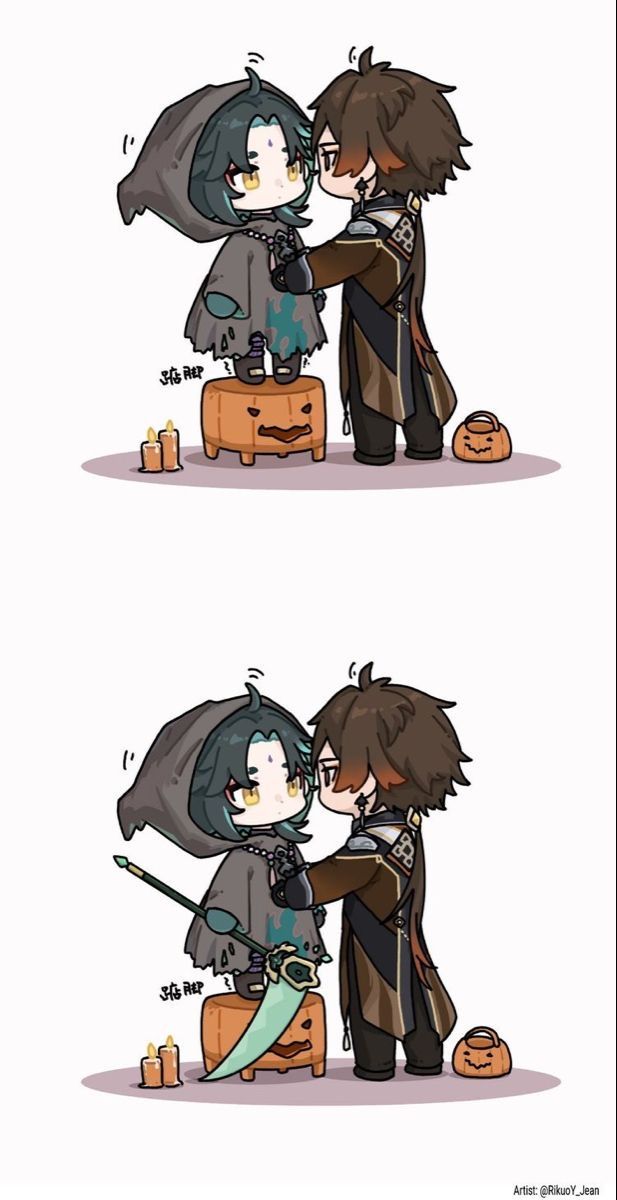 Xiao on his tiptoes is like the cutest thing I’ve seen😭 Genshin Impact ...