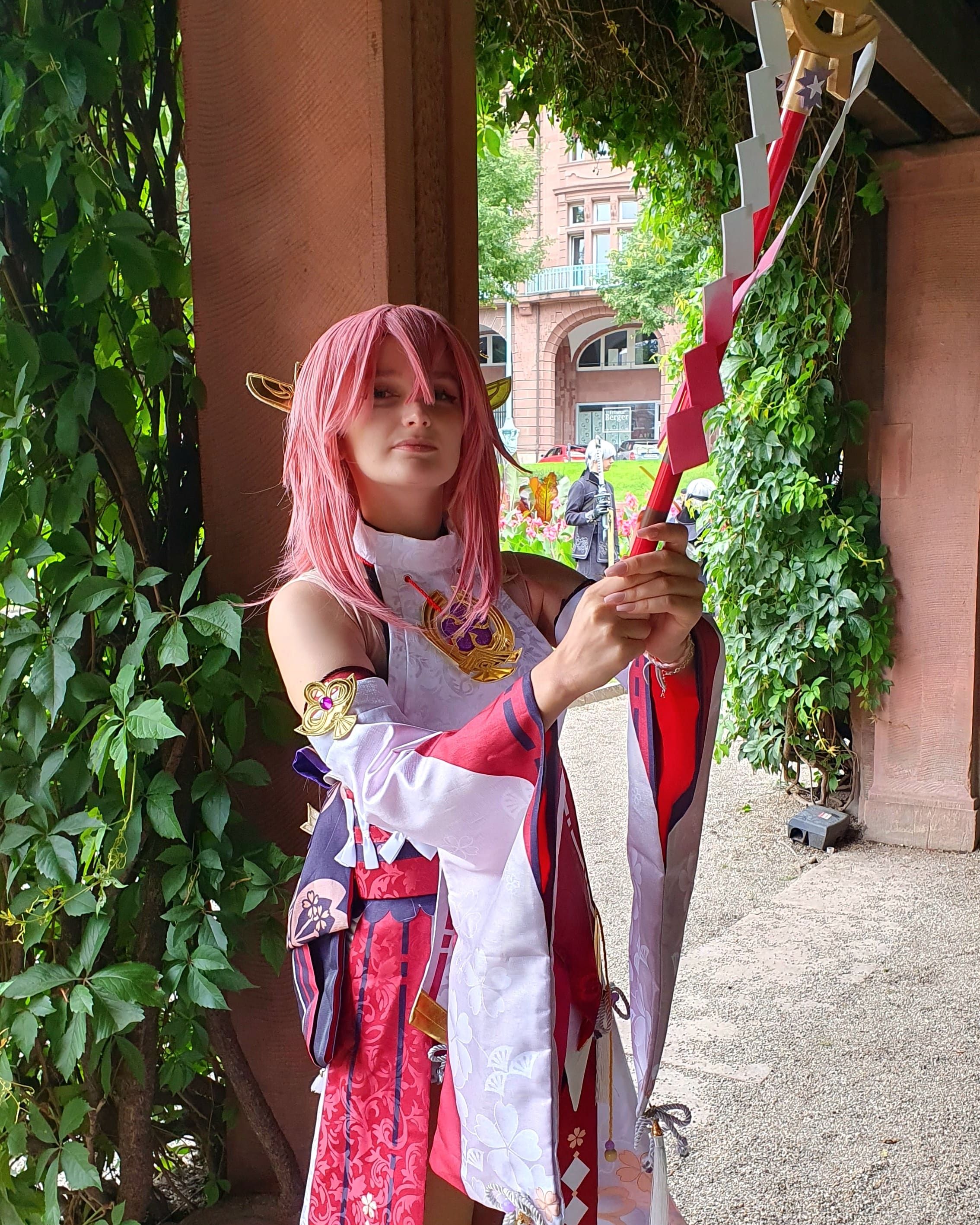 Yae Cosplay 🦊💕💜 Genshin Impact | HoYoLAB