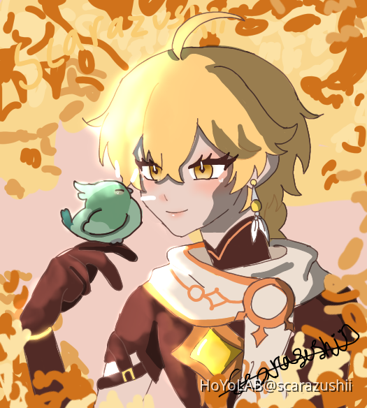 Xiao x Aether (Xiaother) fanart Genshin Impact | HoYoLAB