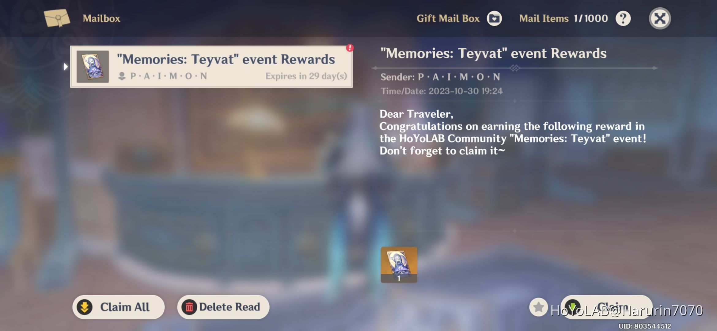 Free Welkin Moon Genshin Impact | HoYoLAB