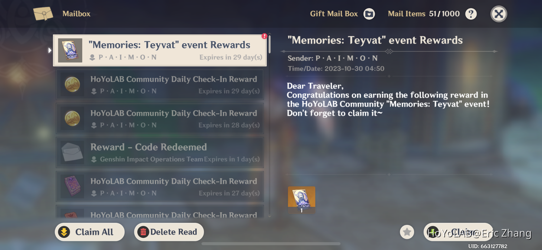 Thank you Paimon! Genshin Impact | HoYoLAB