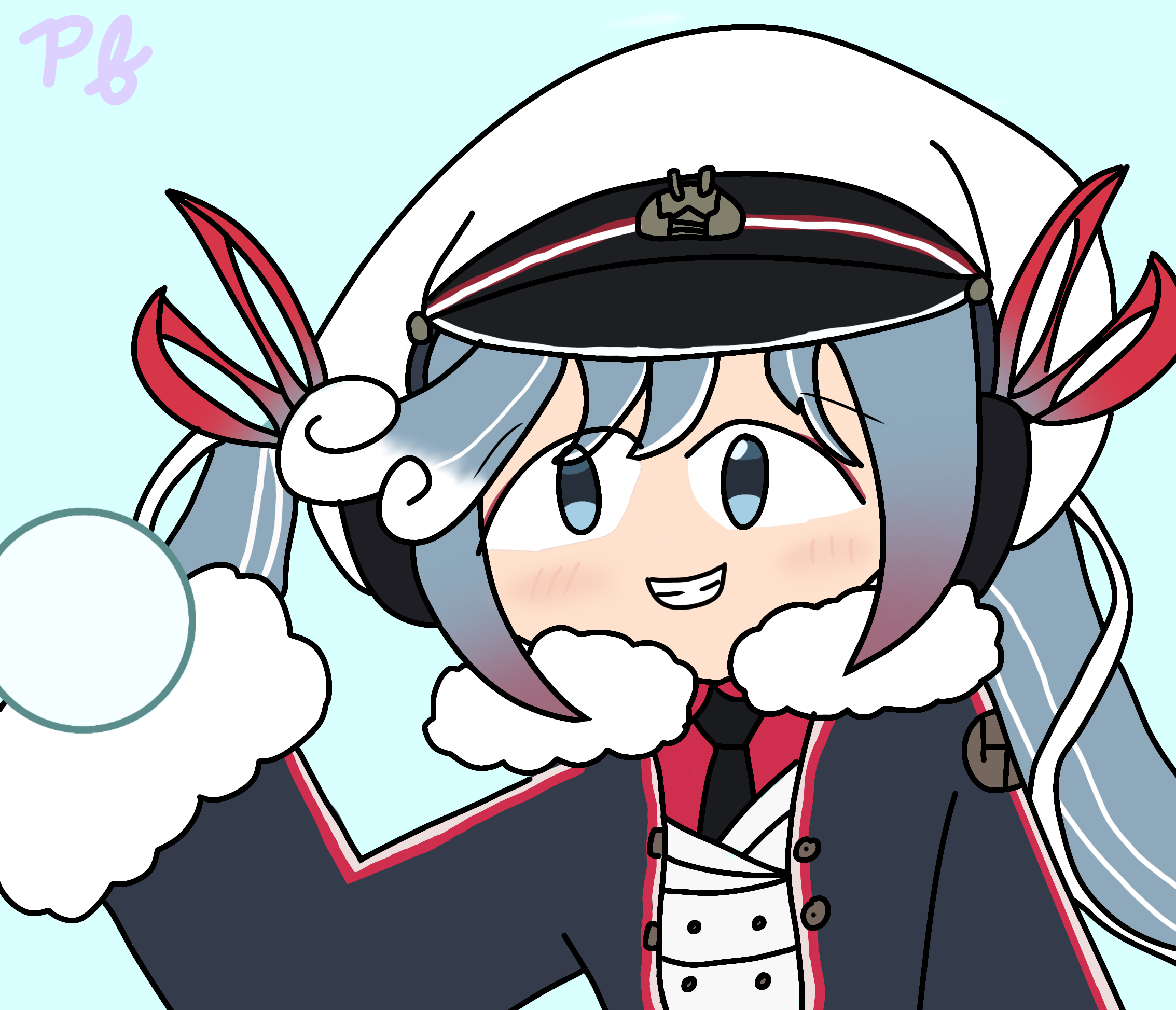 Drew snow miku 2022 bcuz i was bored | HoYoLAB