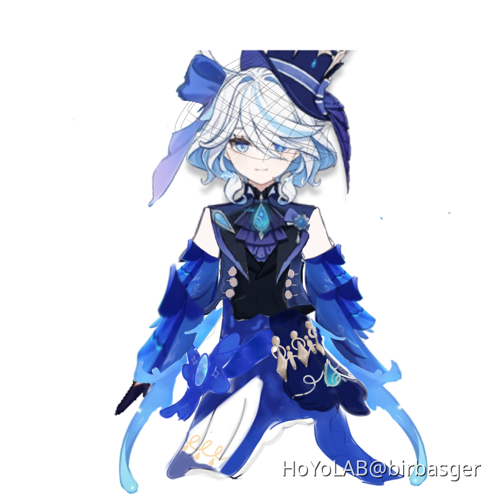 Fanmade furina outfit Genshin Impact | HoYoLAB