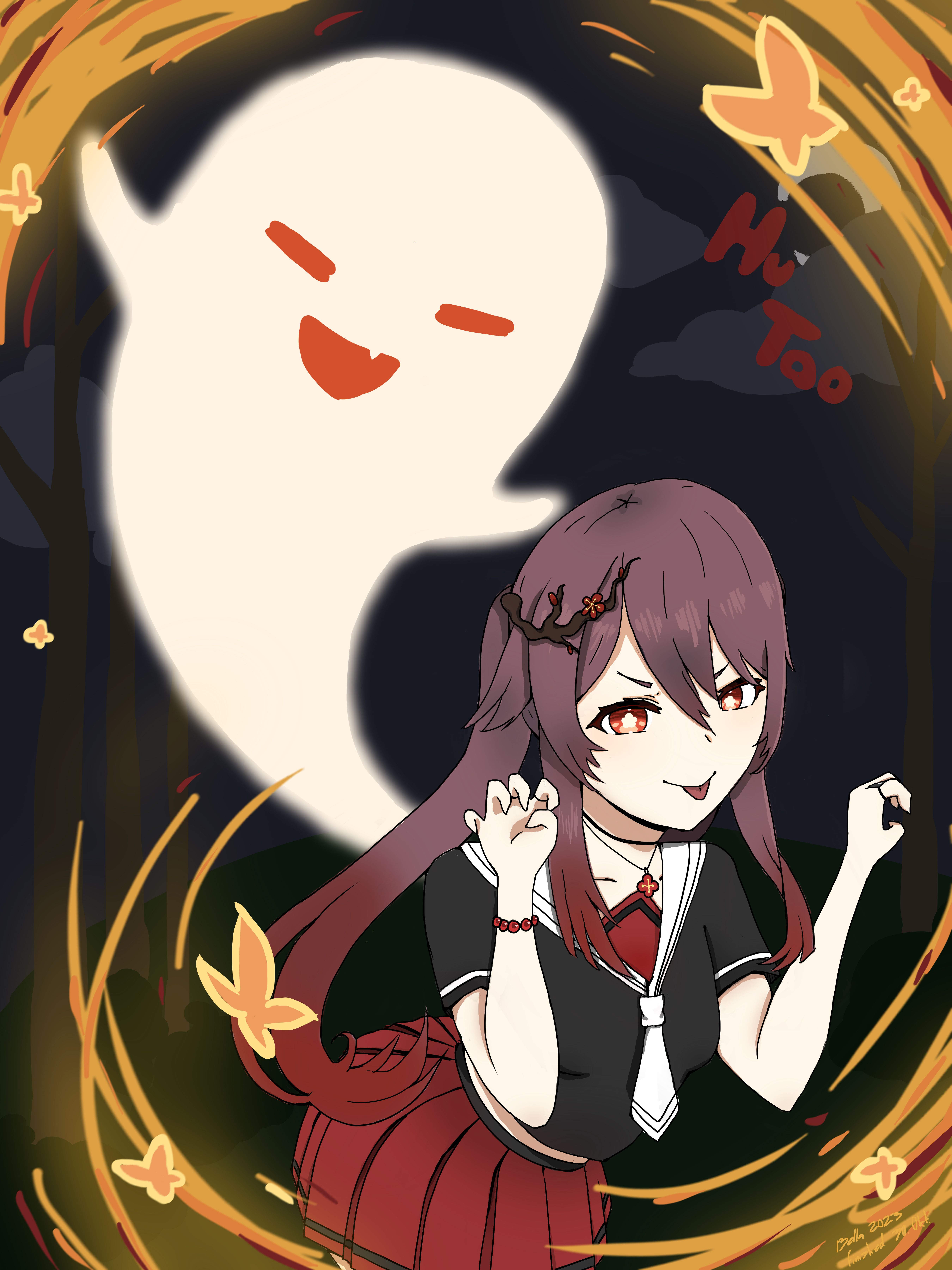 Halloween Hu Tao! Genshin Impact | HoYoLAB